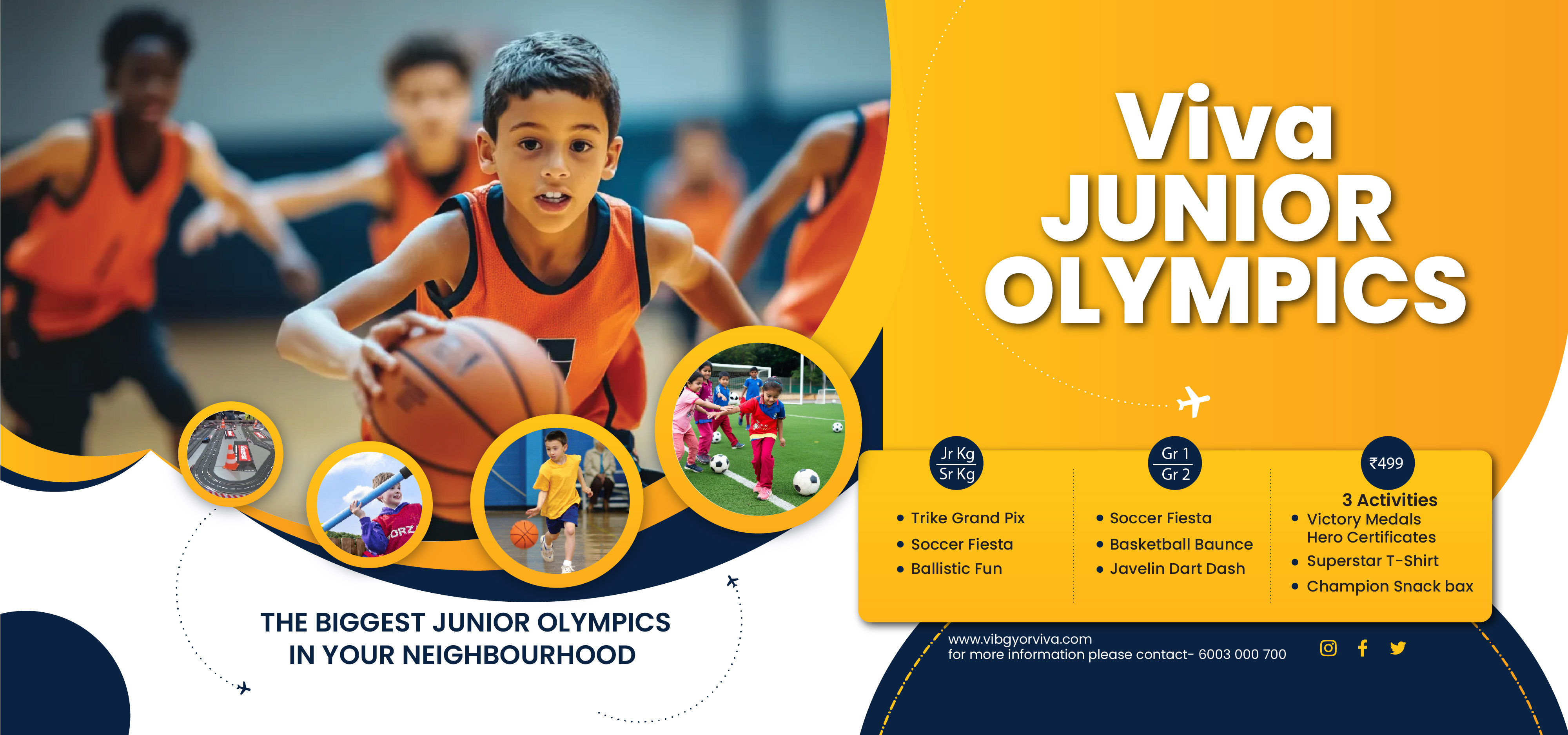 Viva Events-Exciting Sports Competitions & Games - Vibgyor Viva Event